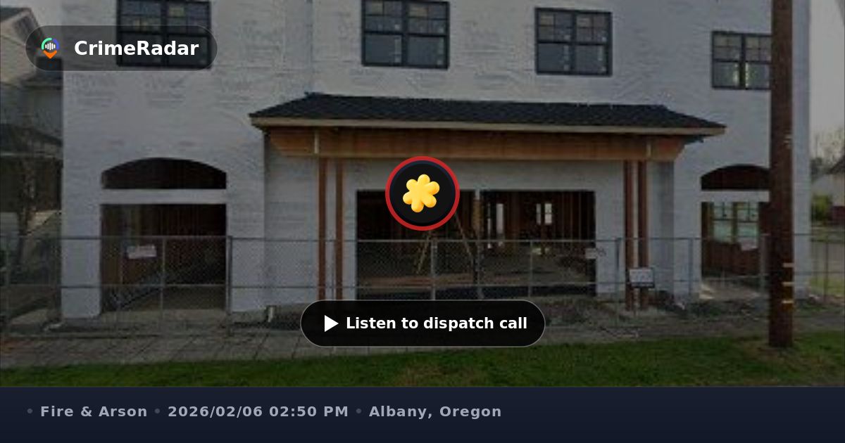 Fire crews handle hazmat call near Calapooia St, Albany OR | CrimeRadar