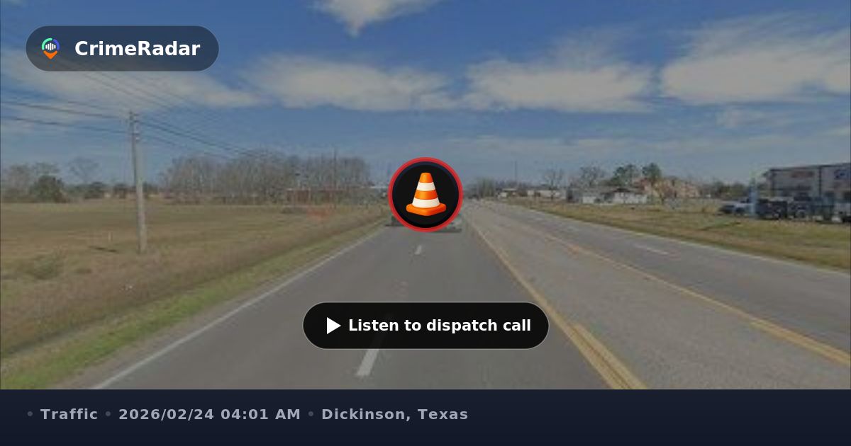 Major crash shuts southbound I-45 near FM 646, Dickinson TX | CrimeRadar