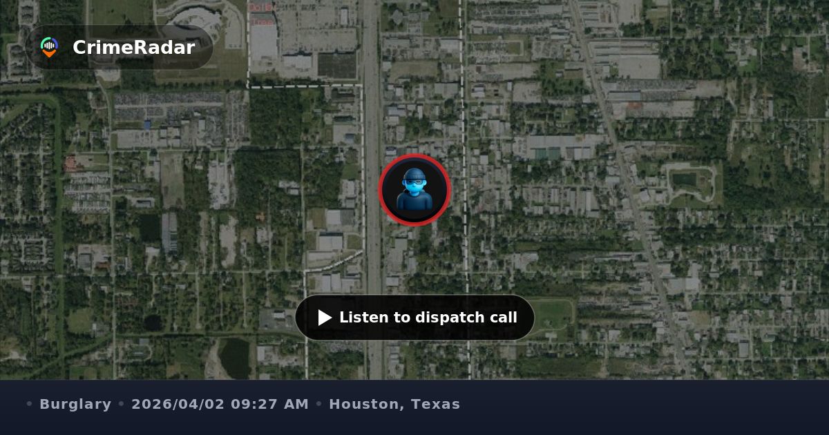 Trespass suspect at business on North Freeway, Houston TX | CrimeRadar