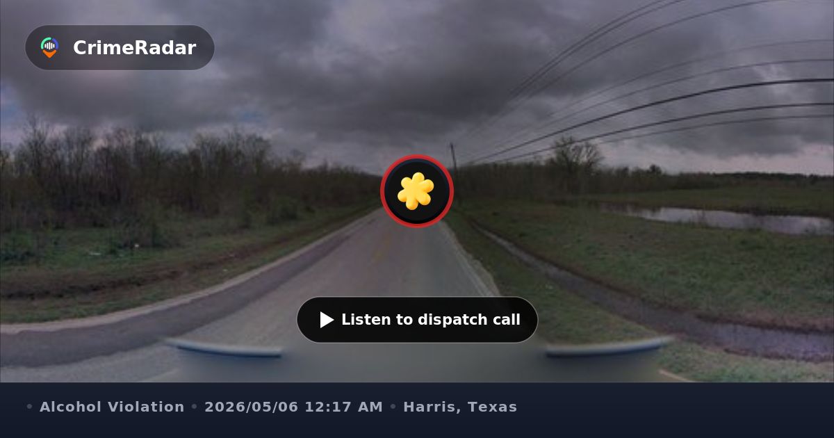Crash on Beamer Road with suspected drunk driver, Harris County TX ...