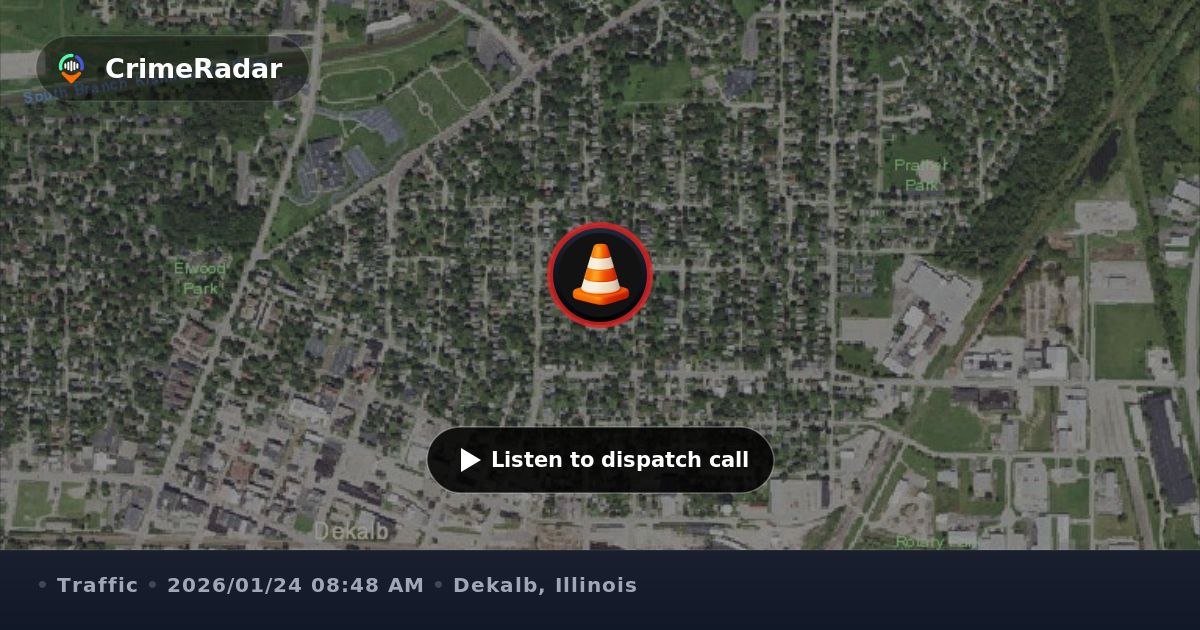 Vehicle stop on Pleasant St concludes without issue, Dekalb IL | CrimeRadar