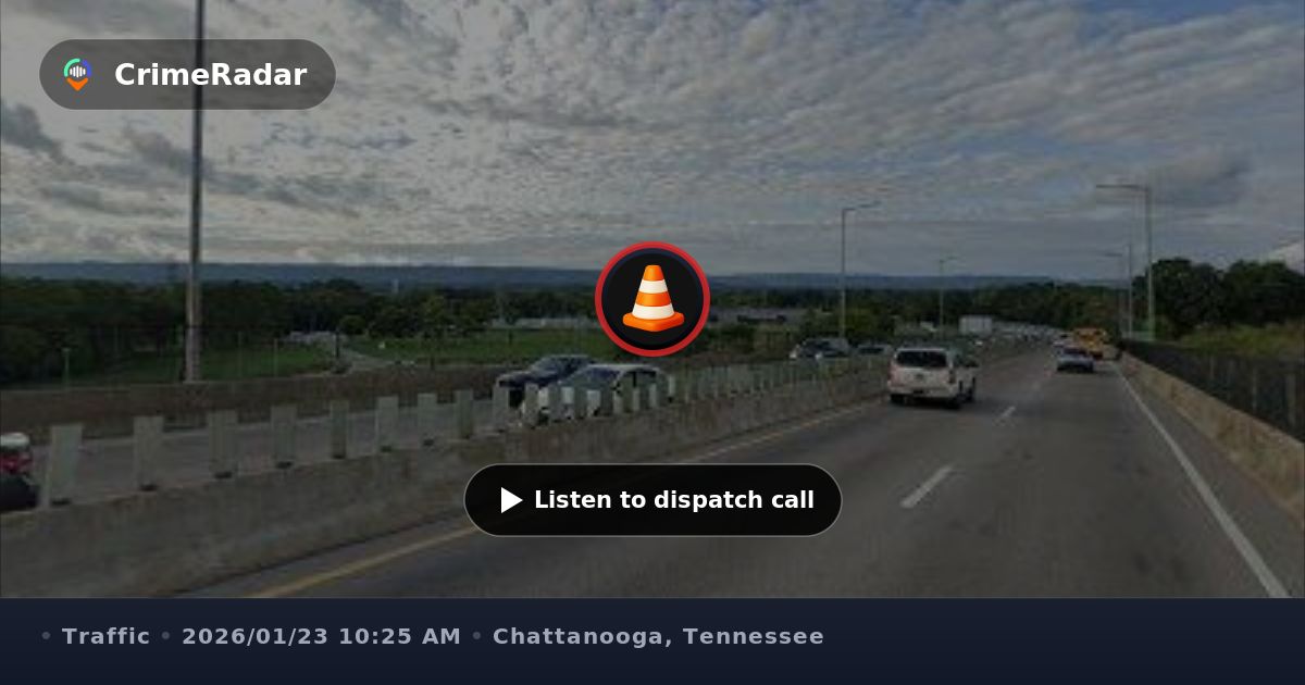 Concrete debris causes hazard on Highway 153, Chattanooga TN | CrimeRadar