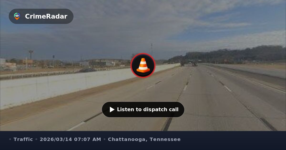 Traffic stop for evading and no registration, Chattanooga TN | CrimeRadar