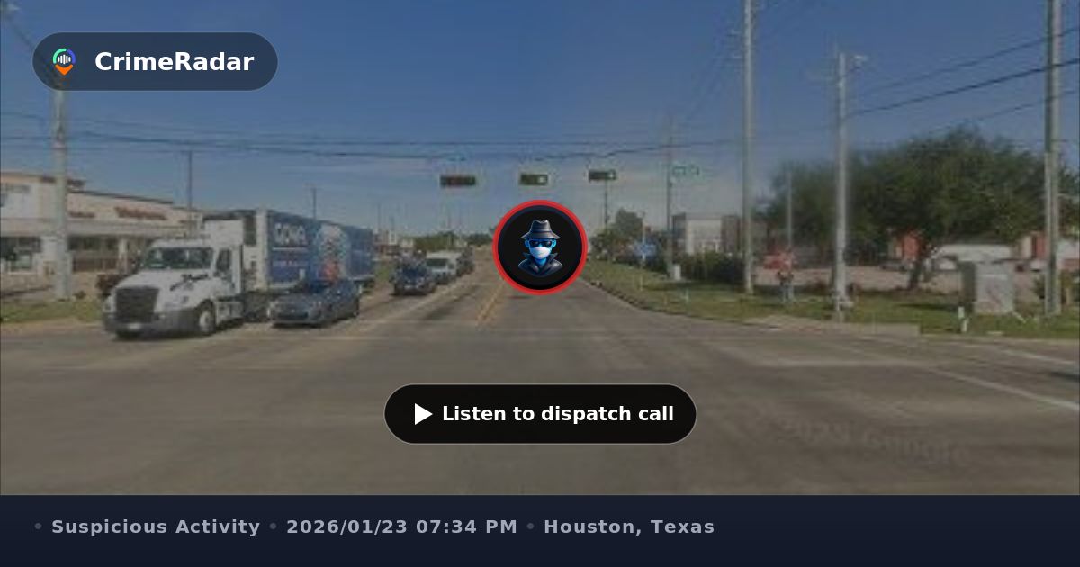 Deputies check on suspicious vehicle near FM 529, Houston TX | CrimeRadar