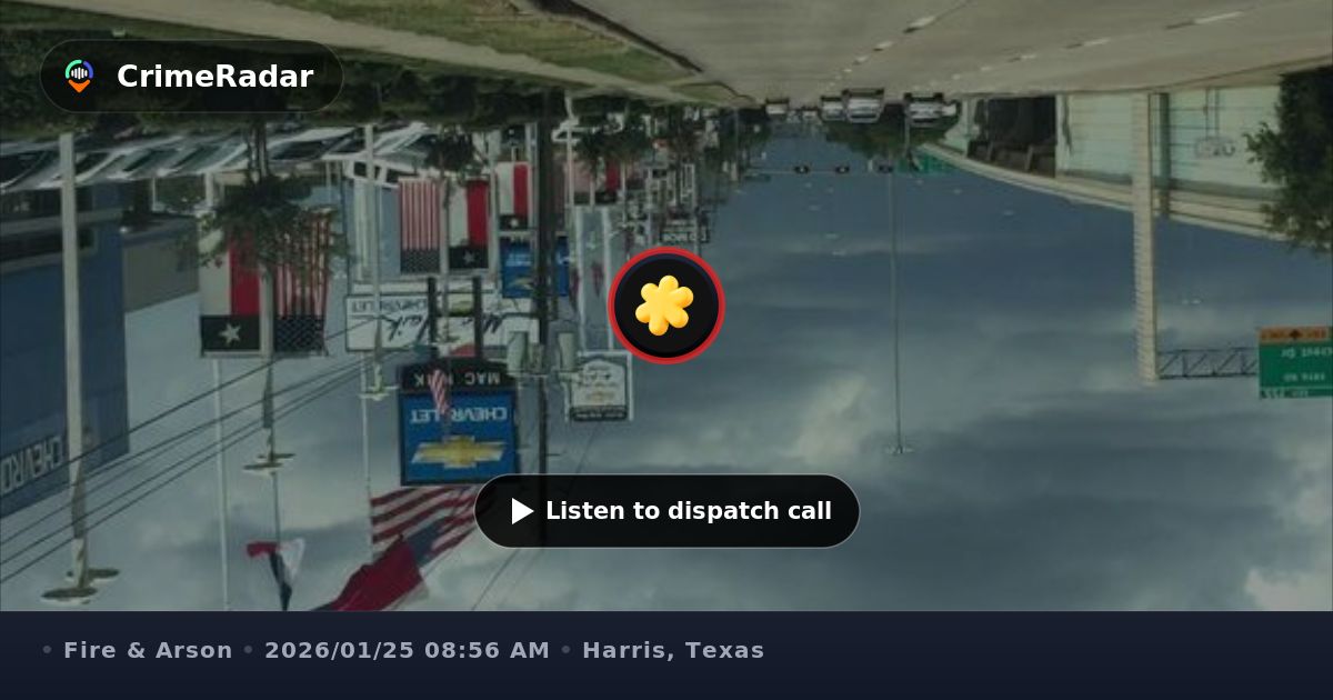 Vehicle fire on Katy Freeway eastbound, Harris County TX | CrimeRadar