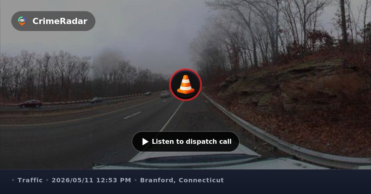 Multi-car crash on I-95 southbound near Exit 41, Branford CT | CrimeRadar