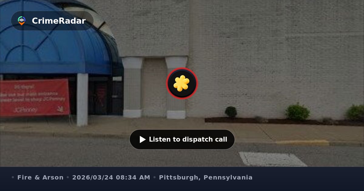 False fire alarm at vacant JCPenney store, Pittsburgh PA | CrimeRadar