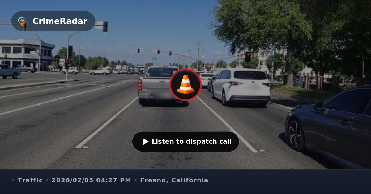 Hit-and-run reported near Herndon and Fresno, Fresno CA | CrimeRadar