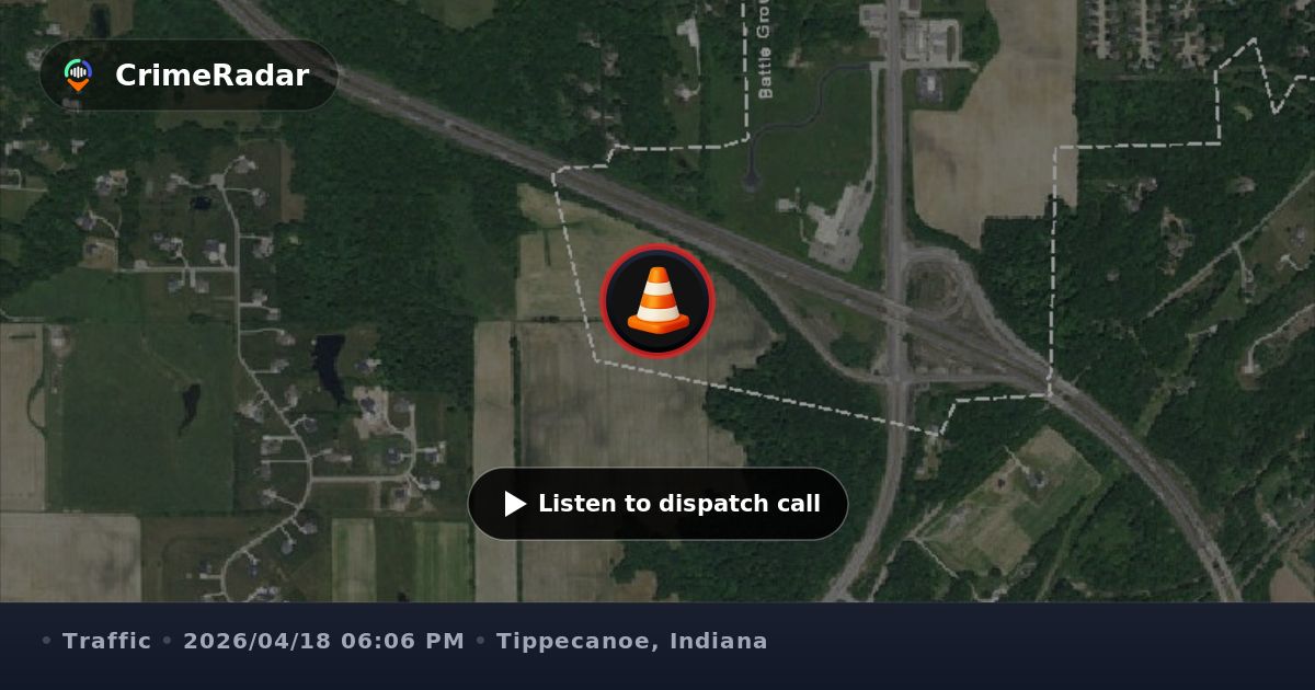 Injury crash with airbag deployment on River Road, Tippecanoe County IN ...