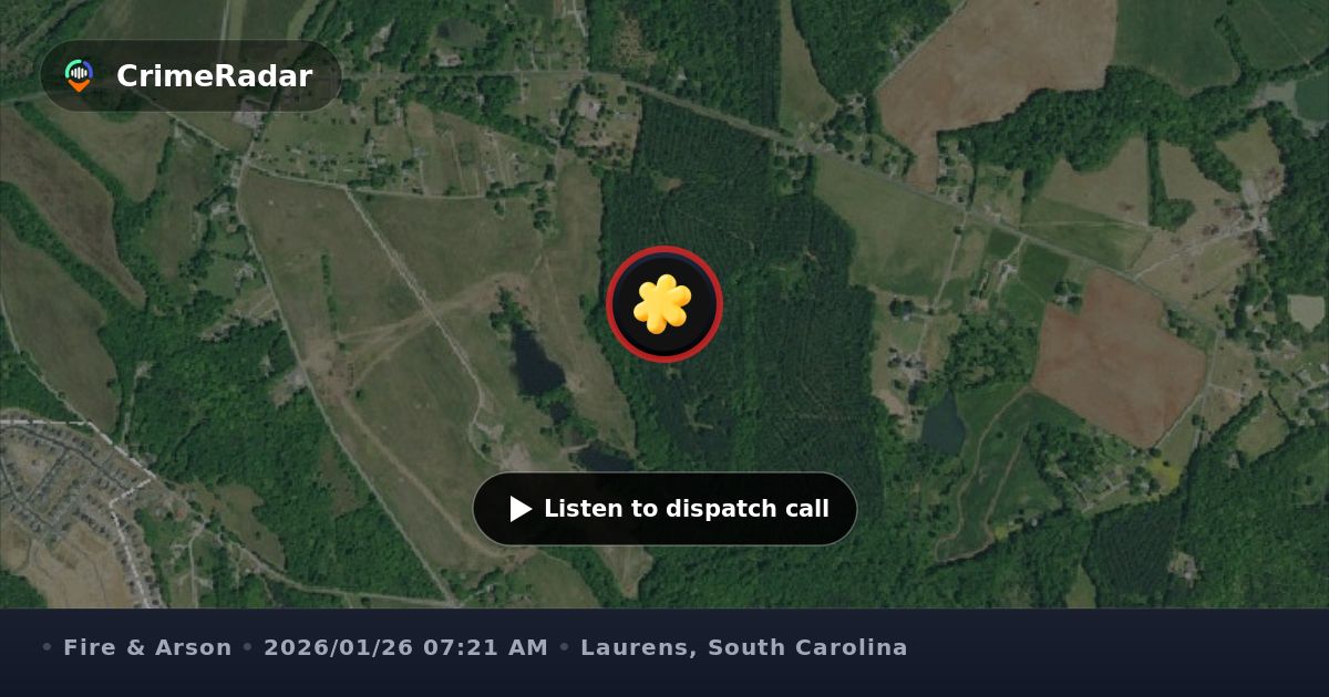 Fire crews respond to false alarm on Mosby Dr, Laurens County SC ...