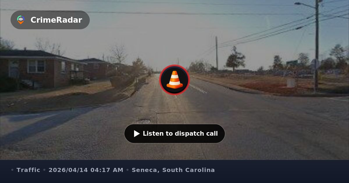 Person struck by vehicle on Hunter Street in Seneca, Seneca SC | CrimeRadar
