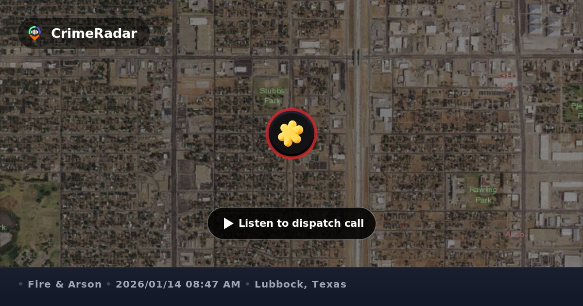 Possible alarm ordinance violation near I-27, Lubbock TX | CrimeRadar