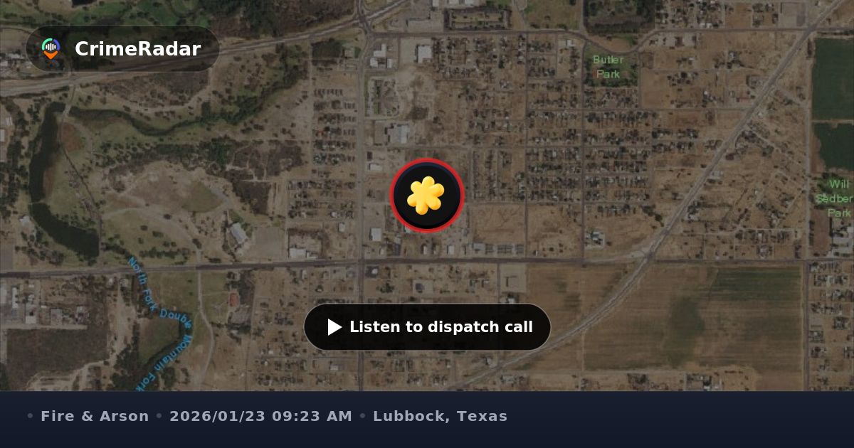 Crew responds to low power line on East Broadway, Lubbock TX | CrimeRadar