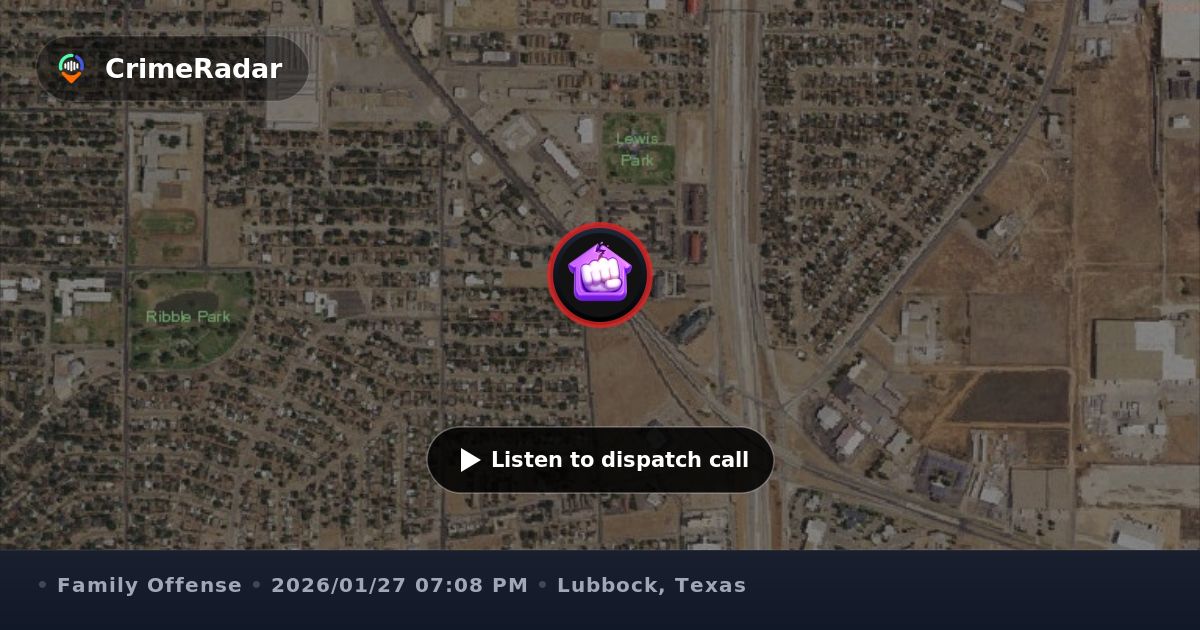 Possible domestic dispute at Quality Inn and Suites, Lubbock TX ...
