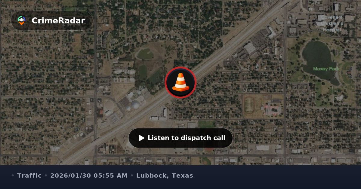 Ambulance involved in crash near 34th St and Utica Ave, Lubbock TX ...