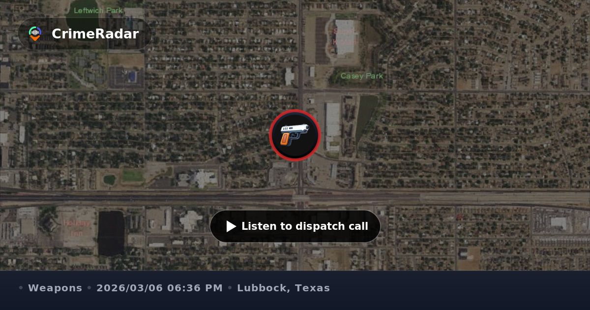 Possible shooting reported during disturbance near South Loop 289 ...