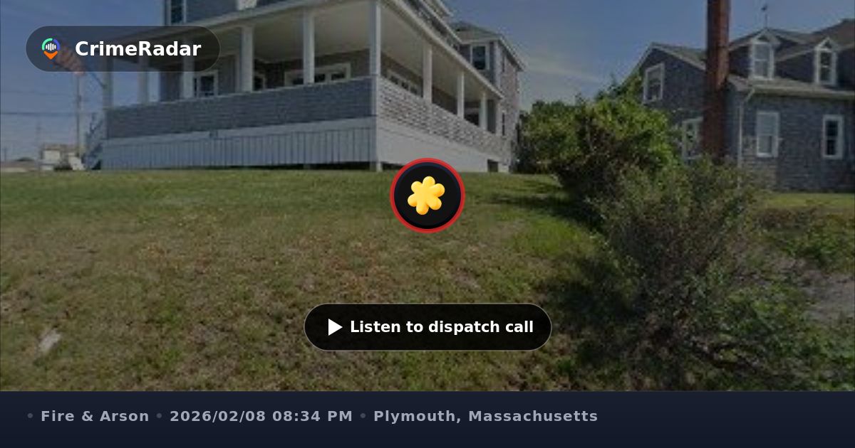 Fire crews respond to false alarm near Manomet Point Rd, Plymouth MA ...