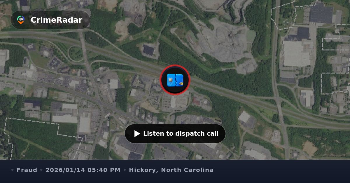 Possible fraud at restaurant on US Highway 70 SE, Hickory NC | CrimeRadar