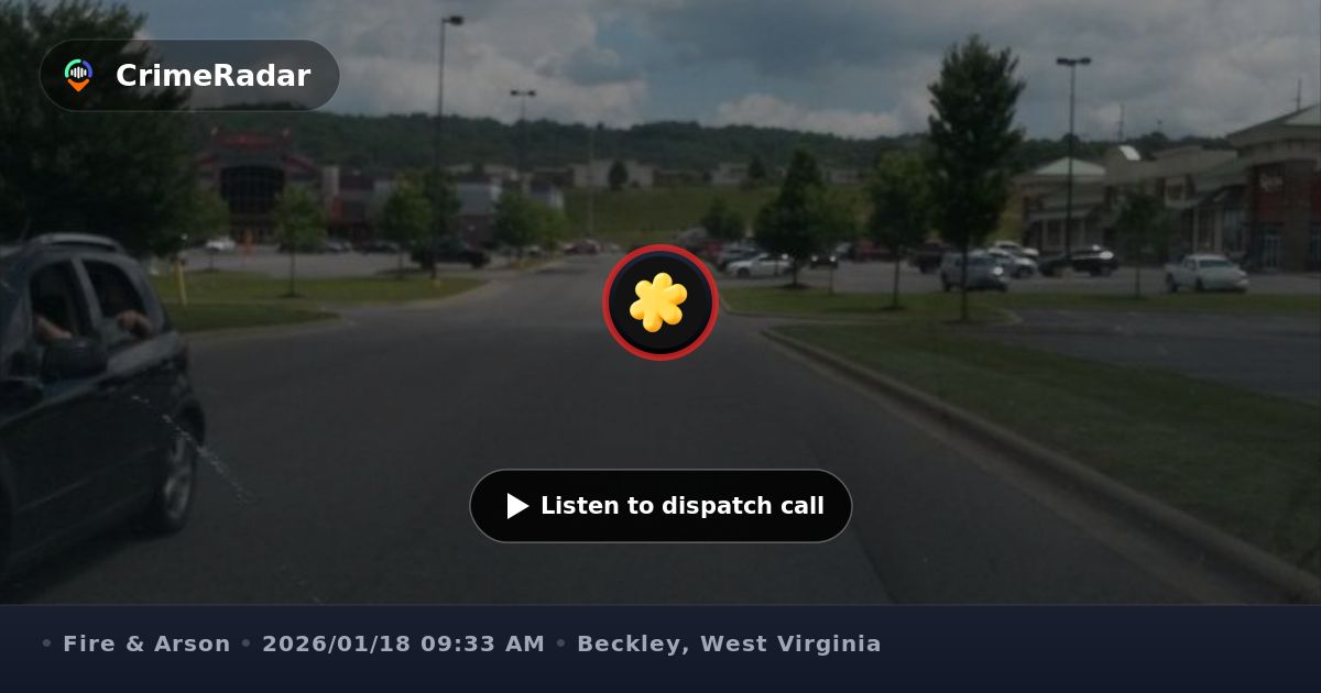 Fire units check alarm issue at restaurant on Eisenhower Dr, Beckley WV ...