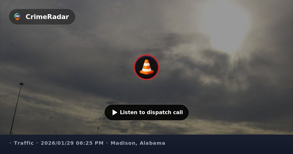 Crash reported near Mooresville Road exit on I‑565, Madison County AL ...