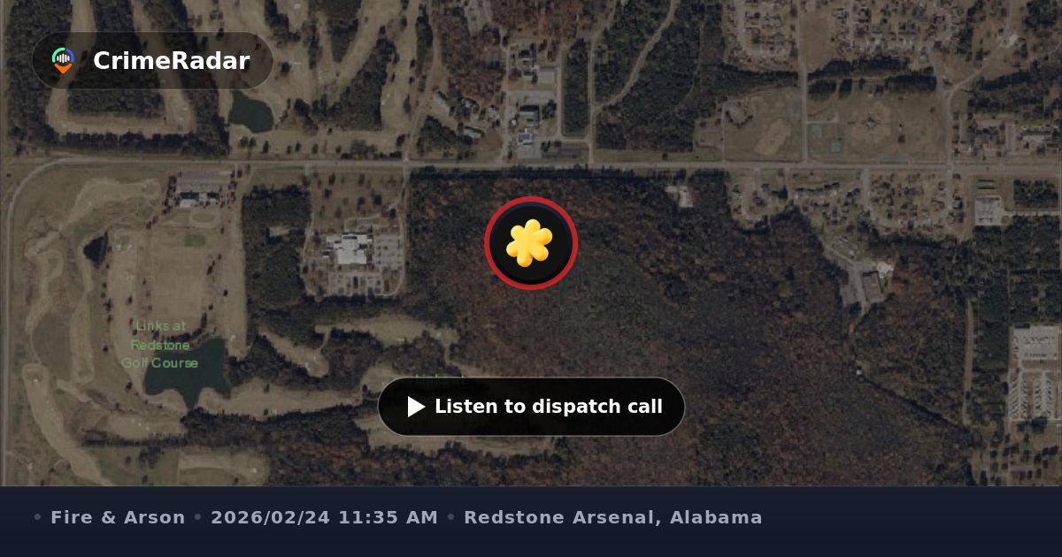 Fire alarm at 100 Secured Gateway building, Redstone Arsenal AL ...