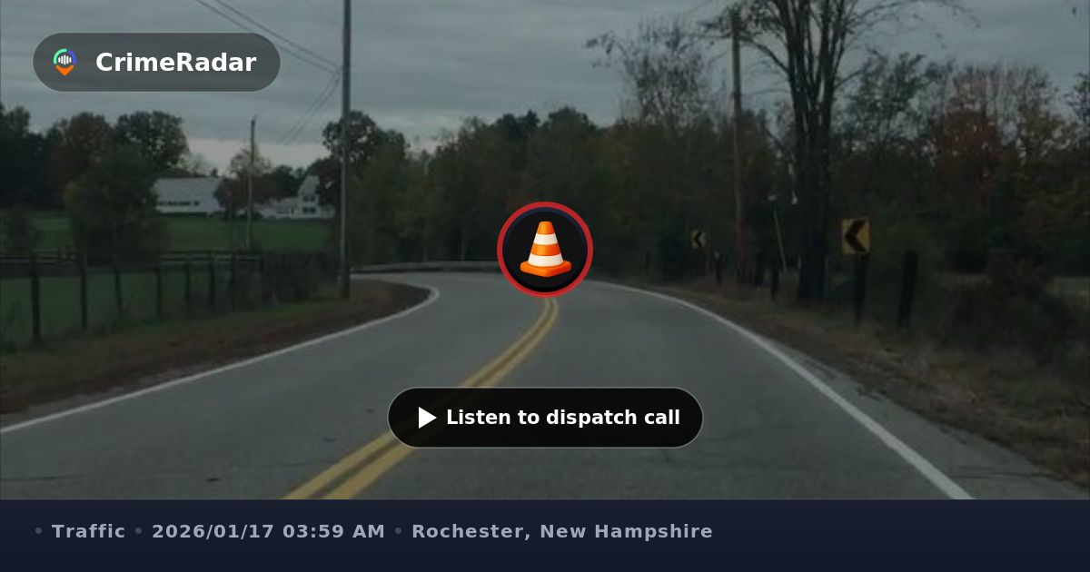 Deputies respond to single-car crash near Salmon Falls Rd, Rochester NH ...