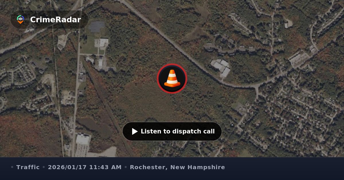 Disabled vehicle needs tow on Fieldstone Ln, Rochester NH | CrimeRadar