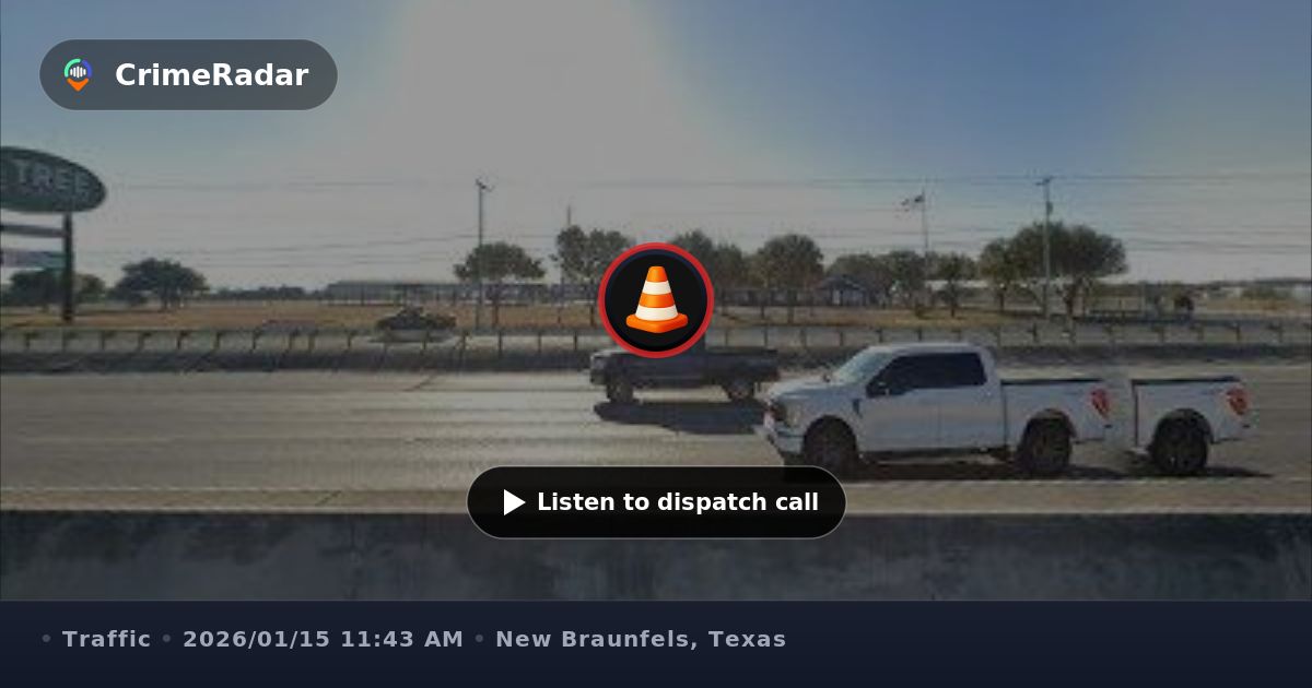 Multi-vehicle crash on southbound I-35 near church, New Braunfels TX ...