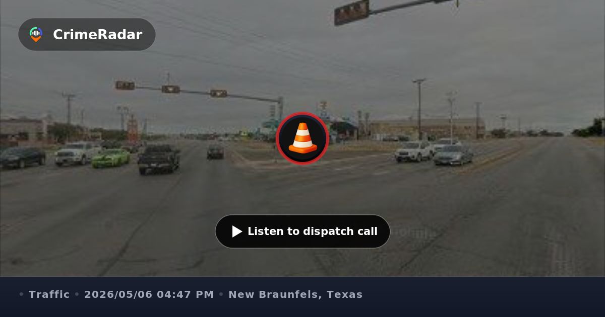 Motorcycle crash with injured rider on Highway 46, New Braunfels TX ...