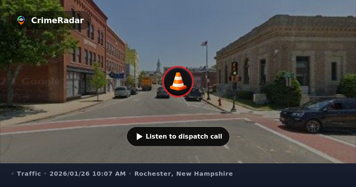 Disabled vehicle causes traffic hazard near Union and Main, Rochester ...