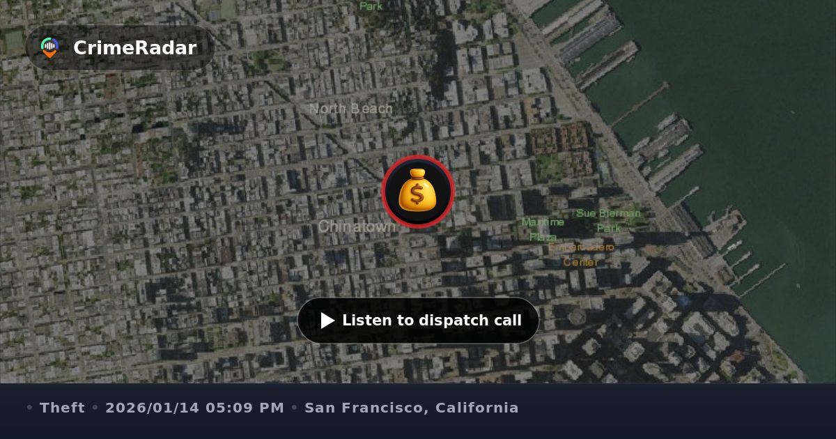 Deputies check possible petty theft near Powell St, San Francisco CA ...