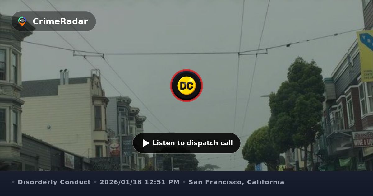 Person spraying unknown substance near Haight and Cole, San Francisco ...