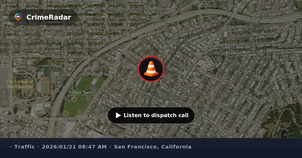 Possible vehicle obstruction at SPCA parking lot, San Francisco CA ...
