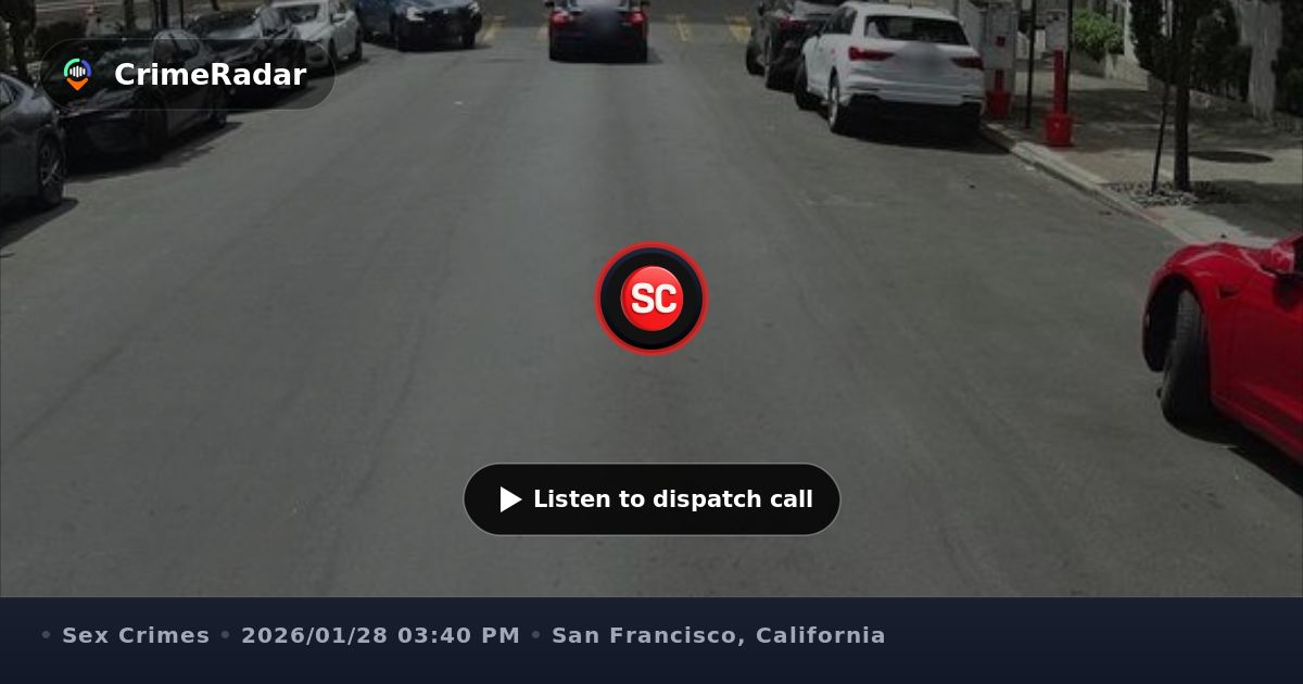 Apparent indecent exposure near Jones and Sacramento, San Francisco CA ...