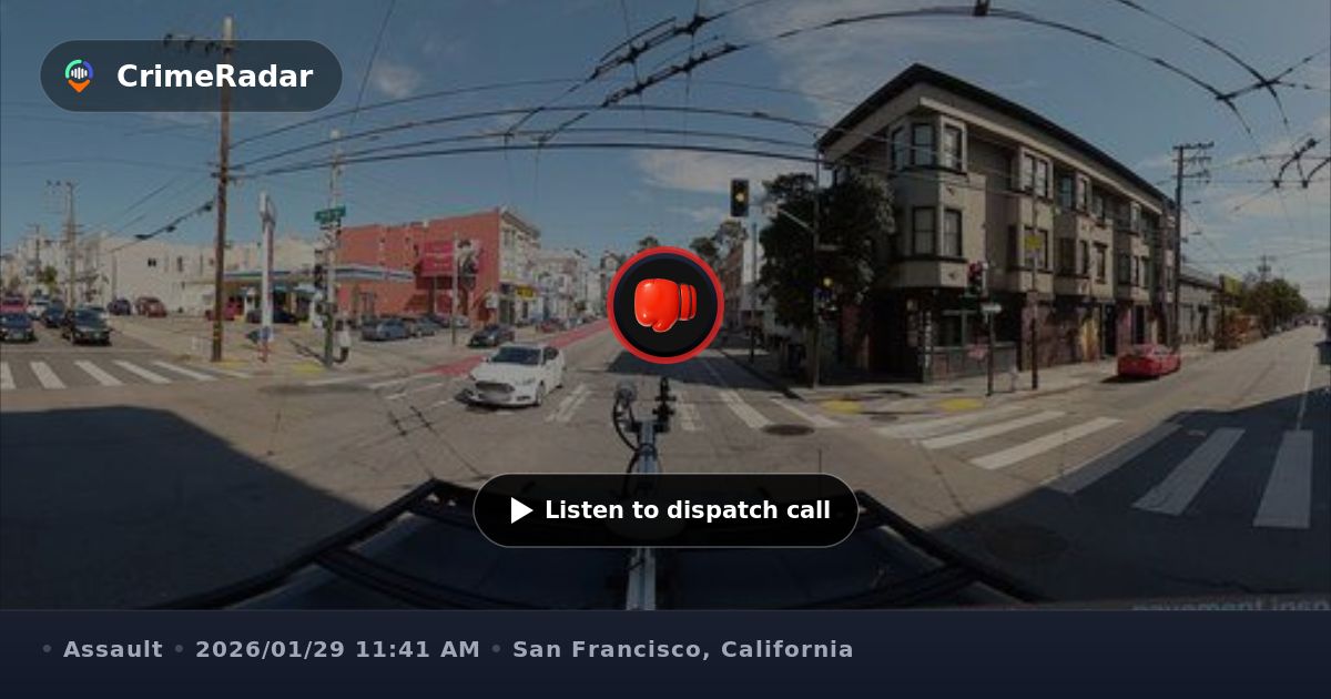 Erratic driver allegedly assaults man near Mission St, San Francisco CA ...