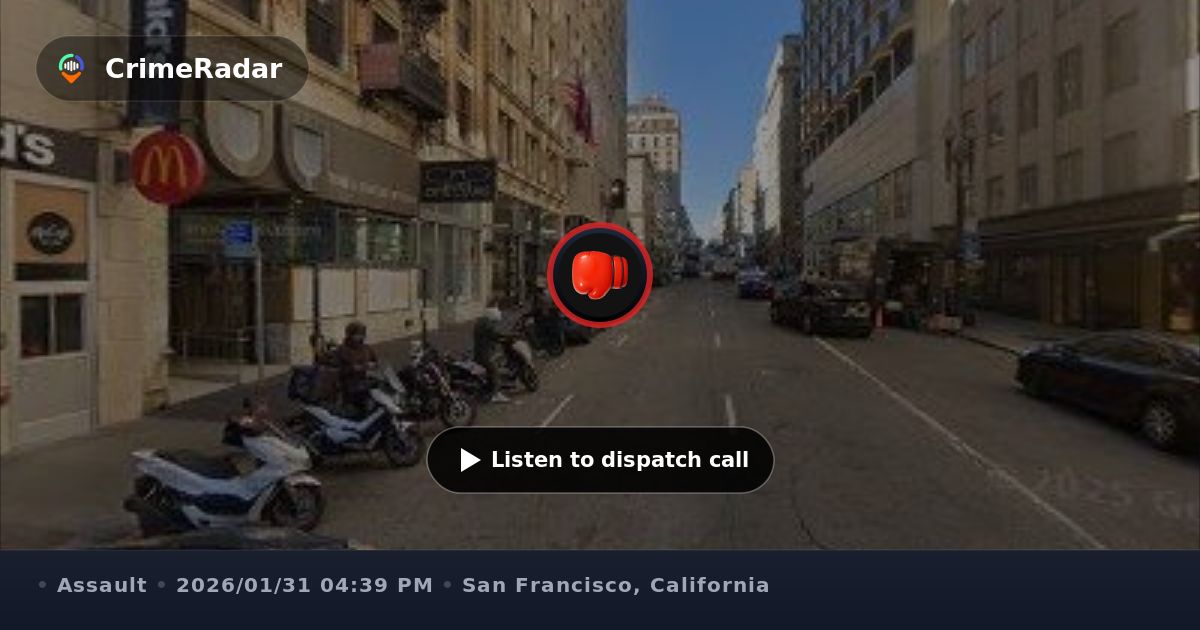 Threats reported near Sutter Street, San Francisco CA | CrimeRadar