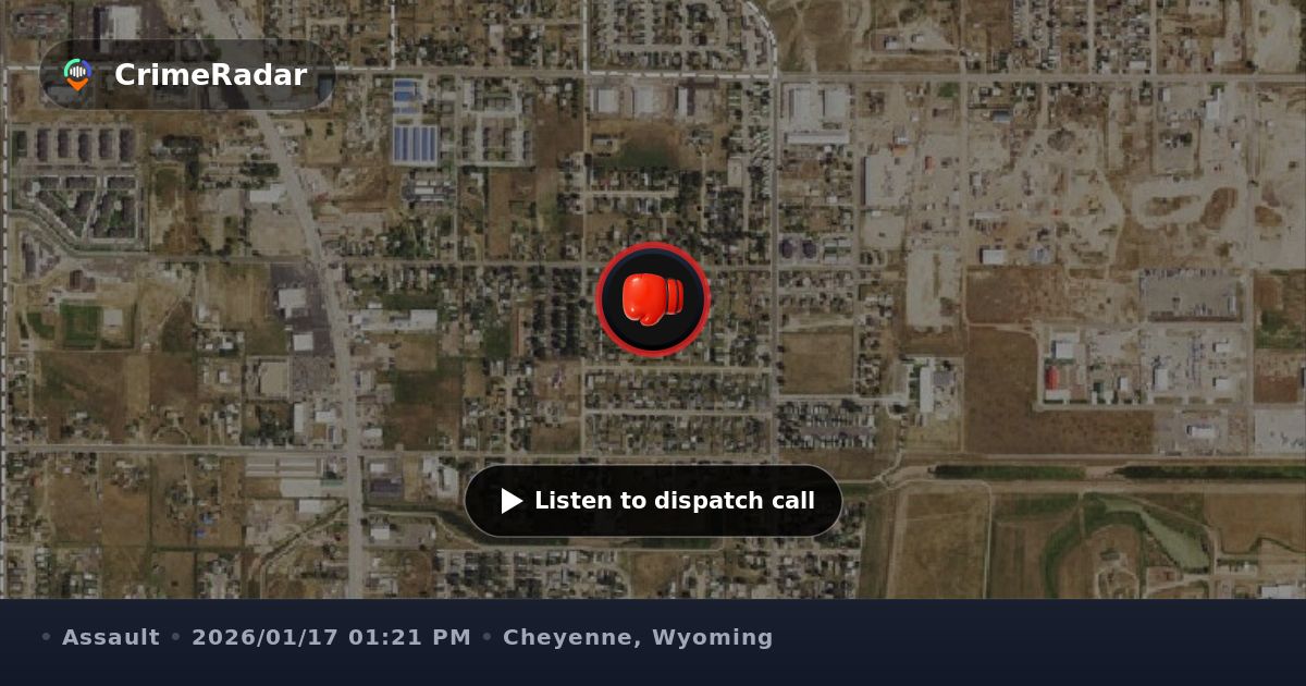 Possible disturbance near East Allison Rd, Cheyenne WY | CrimeRadar