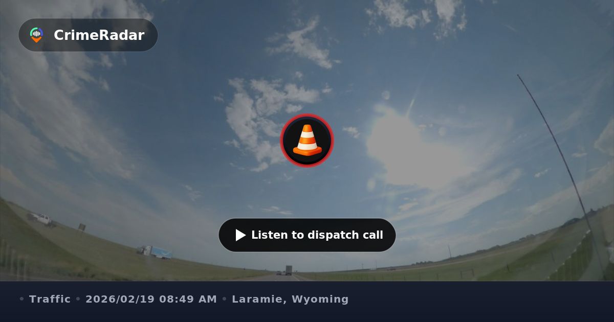 Crash between semi and pickup with trailer on I-80, Laramie County WY ...