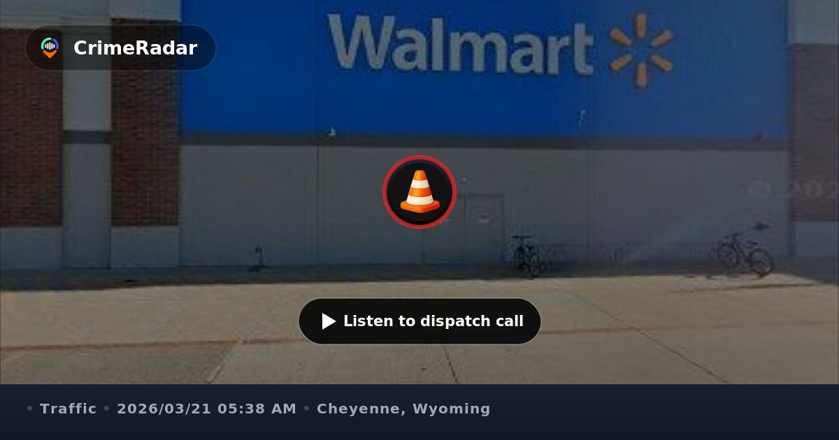 Semi truck traffic stop near Walmart on Dell Range, Cheyenne WY ...
