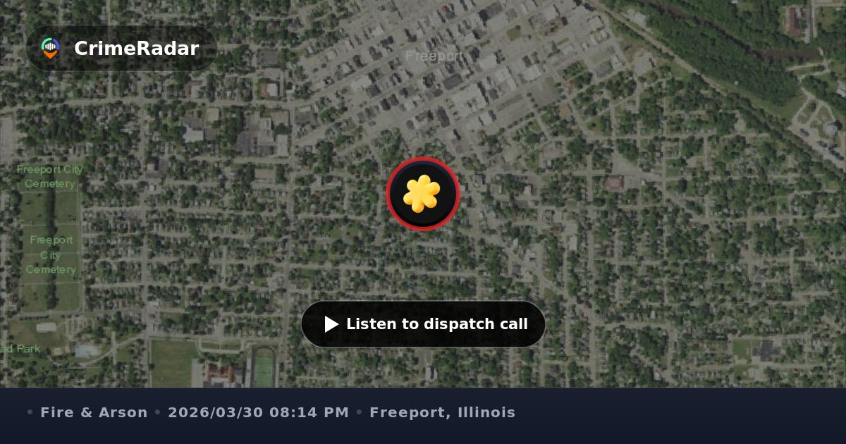 Fire alarm cleared on West Broadway, Freeport IL | CrimeRadar
