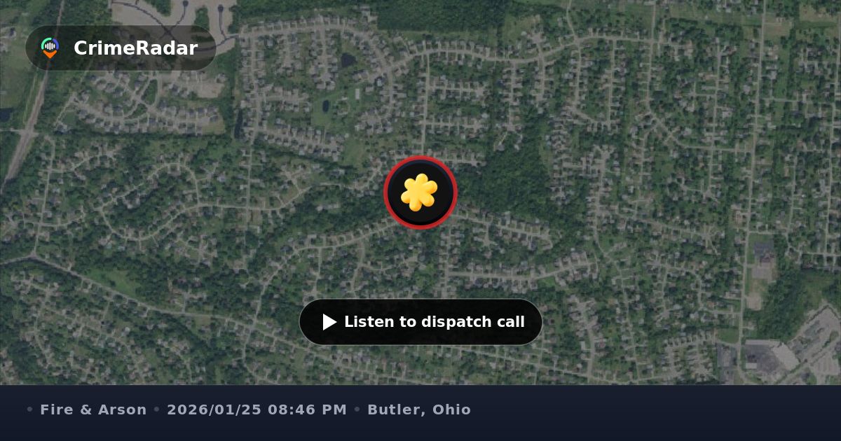 Fire crews respond to possible house fire on West Chester Rd, Butler ...