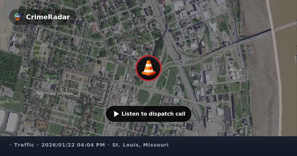 Multiple vehicle crash near Tucker and MLK, St. Louis MO | CrimeRadar
