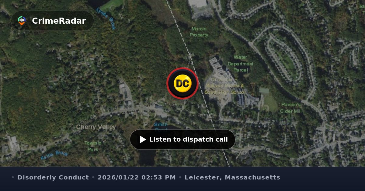 Deputies respond to disturbance at gas station, Leicester MA | CrimeRadar
