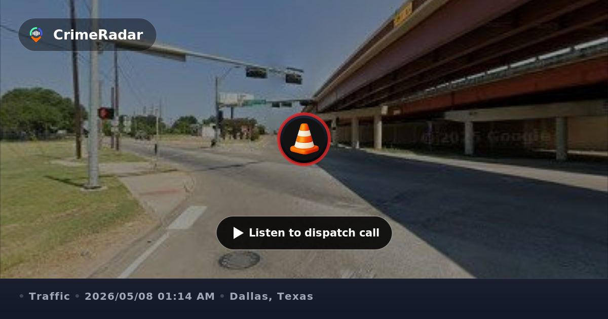 Major crash on Julius Schepps Freeway southbound, Dallas TX | CrimeRadar