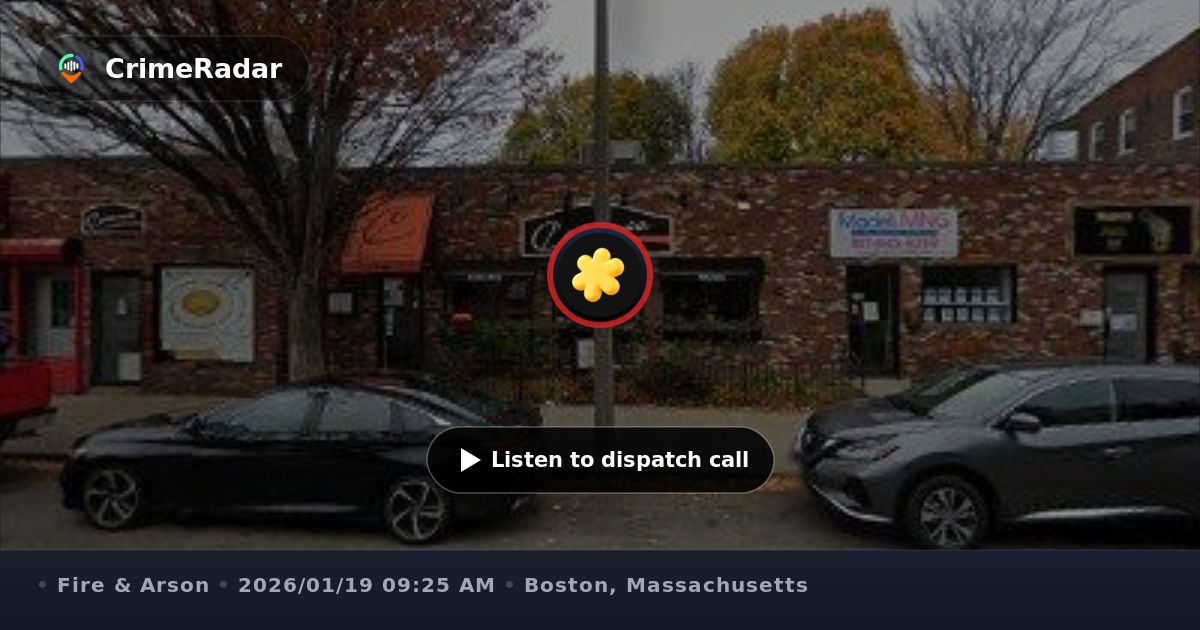 Kitchen fire reported near Bowdoin and Hamilton streets, Boston MA ...