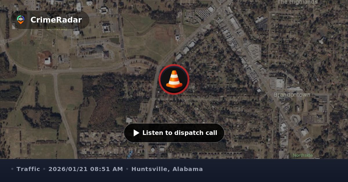 Driver may be intoxicated near Bonnell and Sparkman, Huntsville AL ...