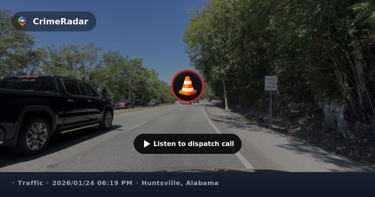 Tree and power lines block Governor’s Drive, Huntsville AL | CrimeRadar