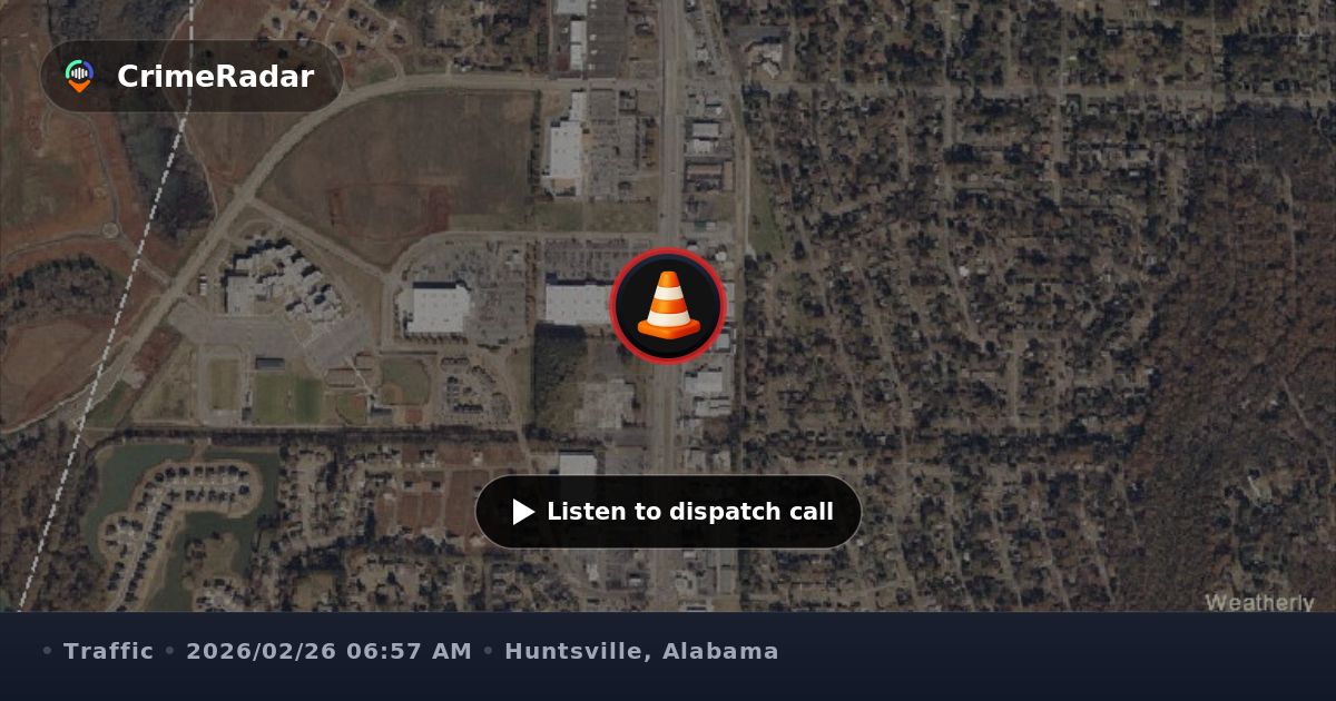 Flashing red traffic lights reported at park, Huntsville AL | CrimeRadar