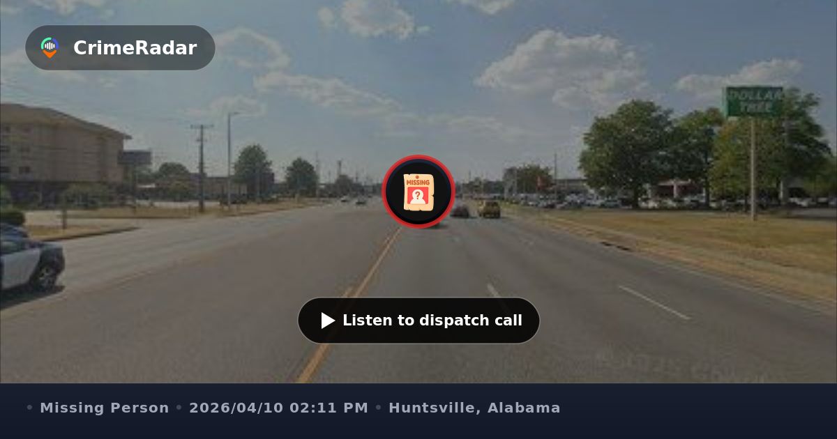 Concern for missing school bus driver, Huntsville AL | CrimeRadar