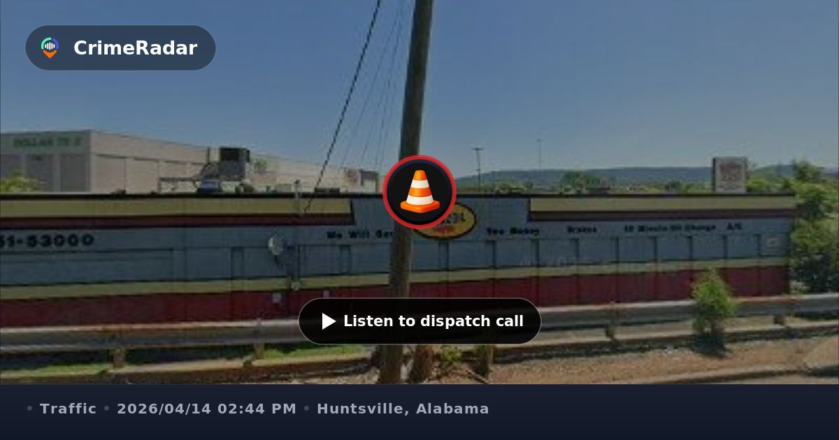 Crash involving two vehicles at Dollar Tree lot, Huntsville AL | CrimeRadar
